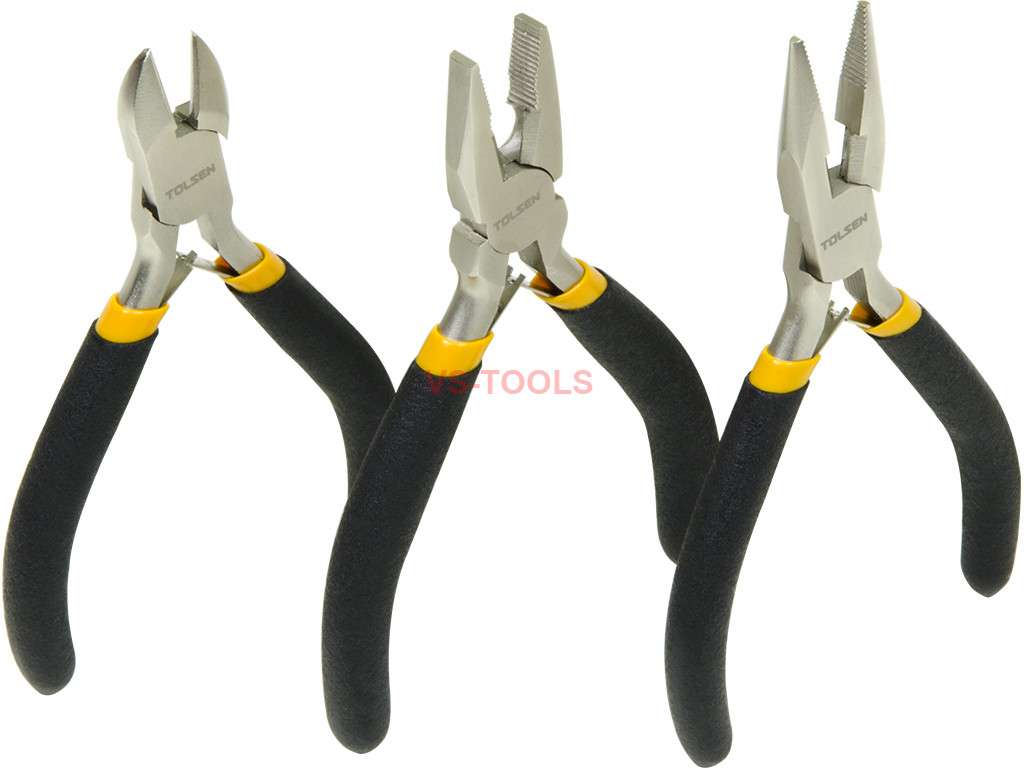 Diagonal Mini Cutting Combination Long Nose Cutter Pliers ...